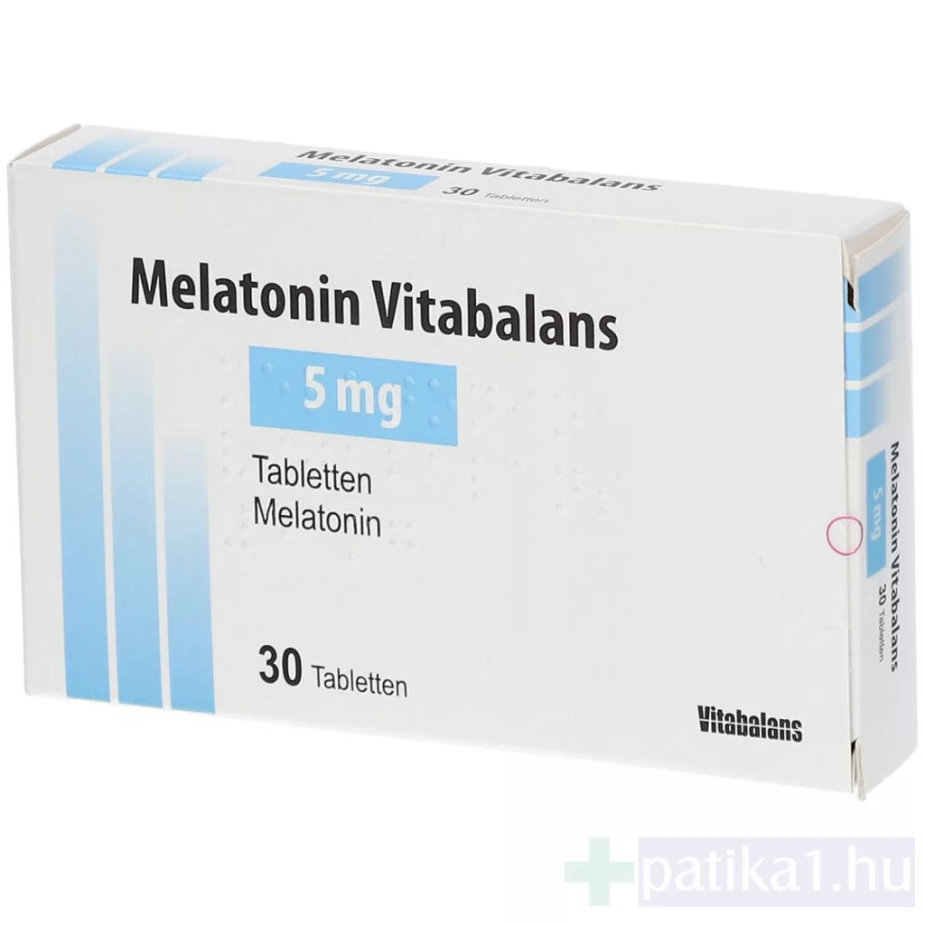 Melatonin Vitabalans 5 mg tabletta 30x - patika1.hu webáruhá